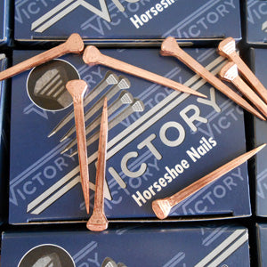 Copper Coated Nails - VICTORY Racing Plate – Victory Racing Plate Company